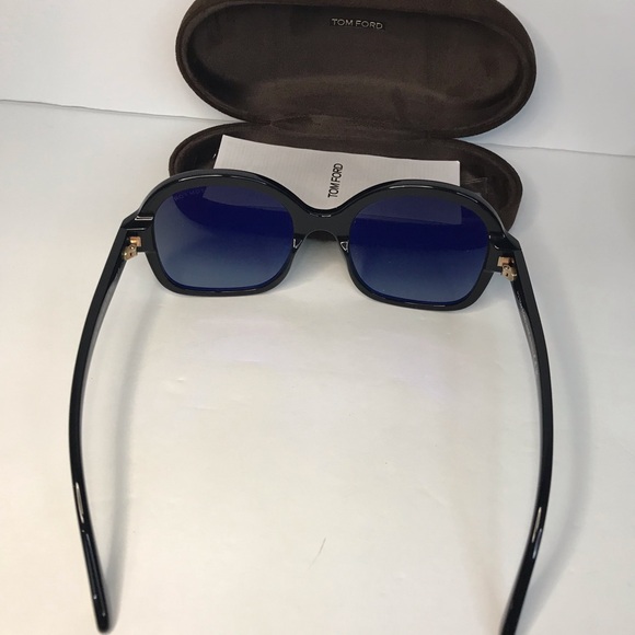 Tom Ford | Accessories | New Authentic Tom Ford Romy Smoke Hexagonal ...